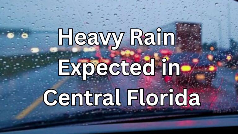 Central Florida Faces Heavy Rain and Flooding Through Monday, Fall-Like ...
