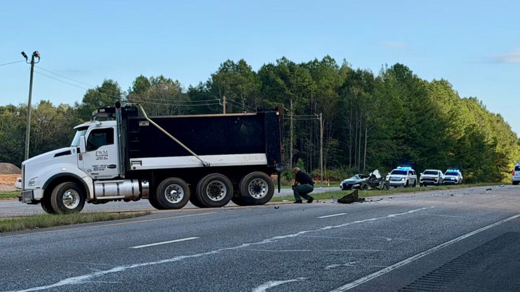 Woman Dead, Child Hospitalized after Crash with Dump Truck in Center ...